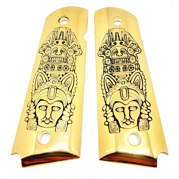 24K Gold-Plated 1911 Grips – Luxury Series – The Grip USA